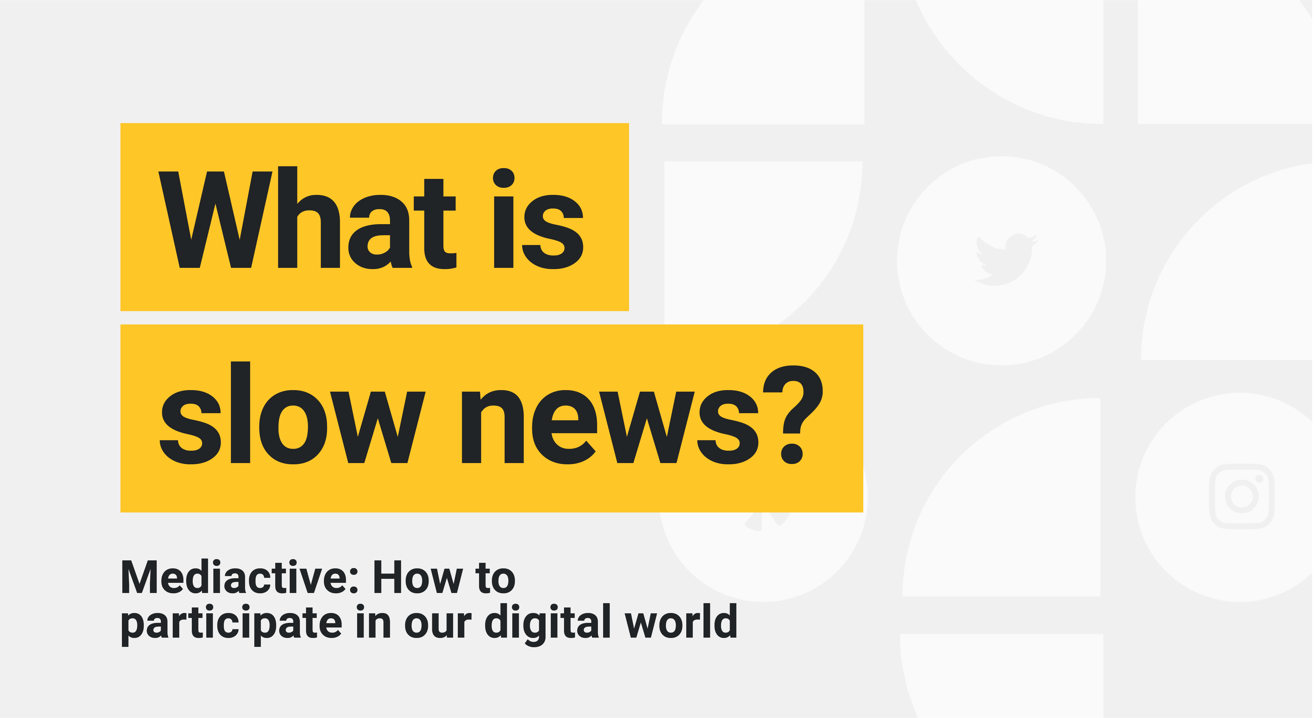 Slow news - ASU News Co/Lab